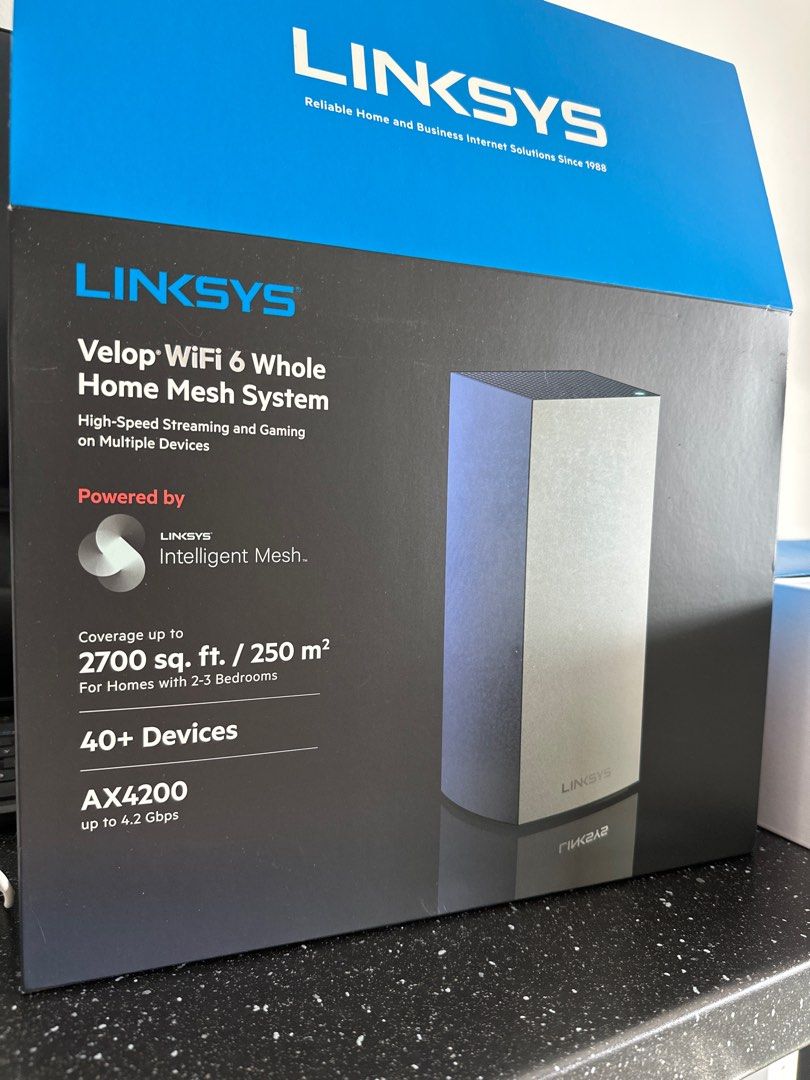 Linksys Velop Wifi 6 Mesh Router Ax4200 Mx4200 Computers And Tech Parts And Accessories
