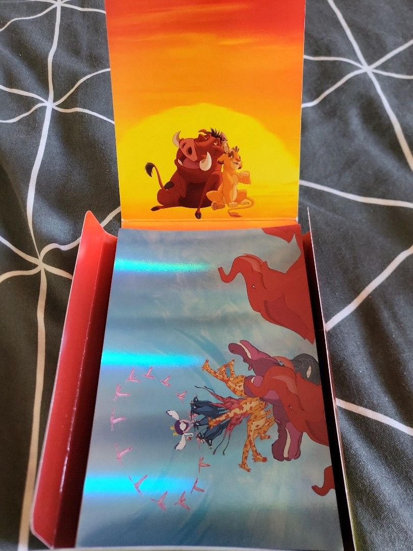 Disney's Lion King 30 piece Holographic postcards, Hobbies & Toys ...