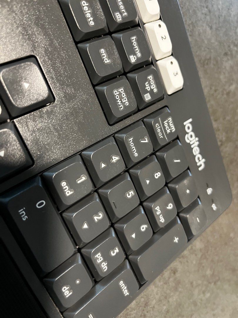 Logitech K850 Bluetooth Keyboard, Computers & Tech, Parts & Accessories, Computer Keyboard on ...