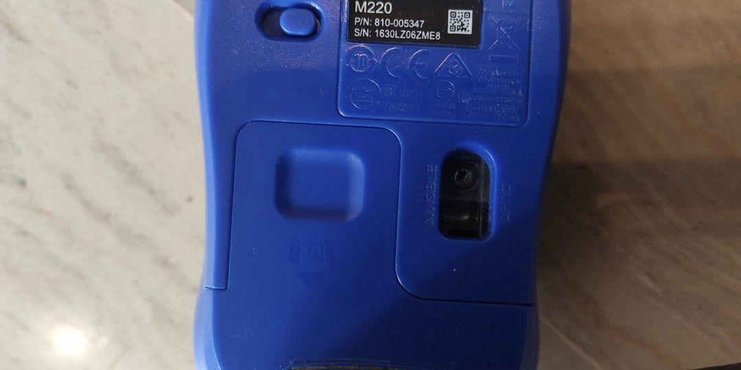 Logitech wireless mouse M220, Computers & Tech, Parts & Accessories ...