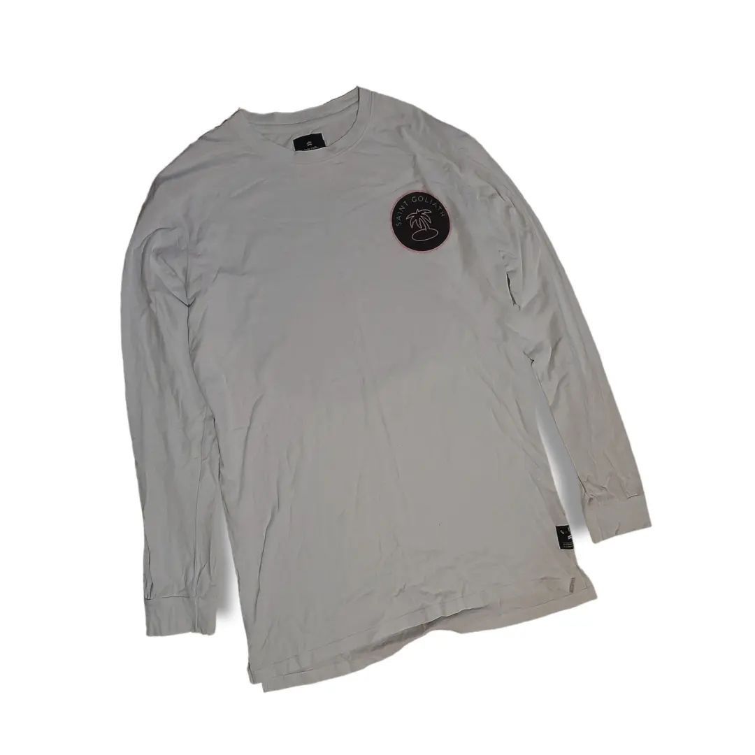 Longsleeve NBA SAINT GOLIATH BACKHIT LOGO, Fesyen Pria, Pakaian ...