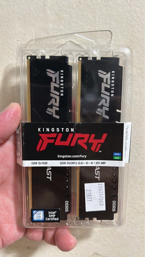 *LOOK HERE!* Kingston Fury Beast DDR5 32GB 5600MT CL40 Intel XMP ...