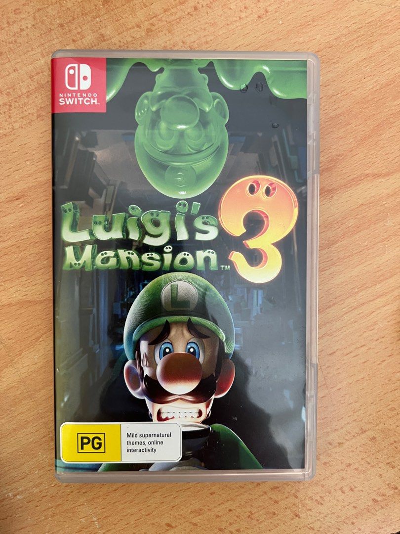 Luigi's Mansion 3 Nintendo Switch, Video Gaming, Video Games, Nintendo ...