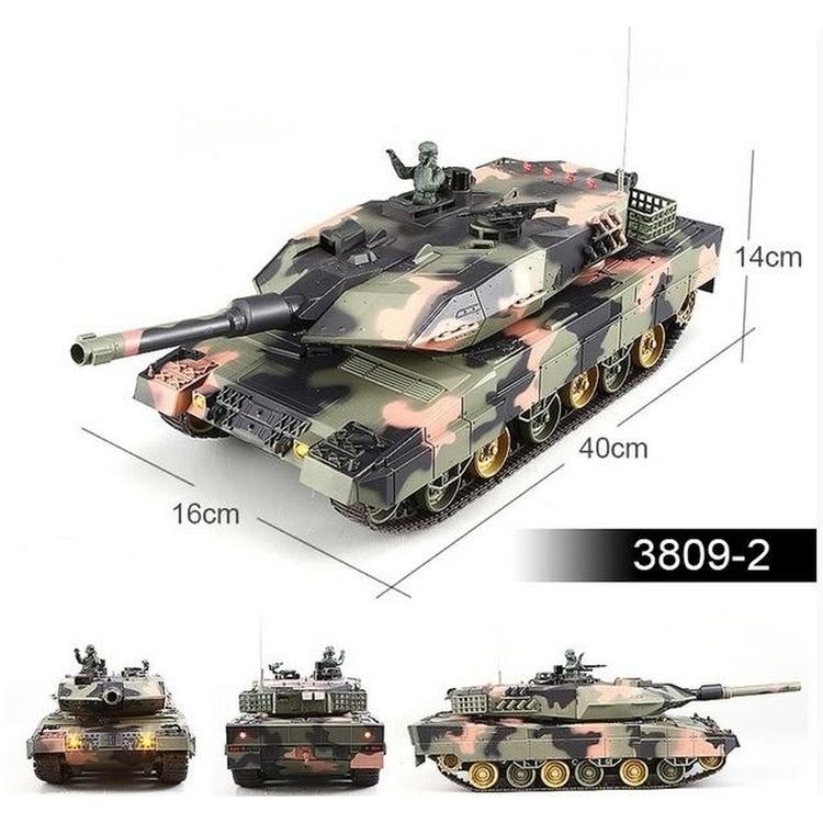 US M1A2 Abrams RC Airsoft Infra-red Battle Tank with 2.4G Transmitter ...