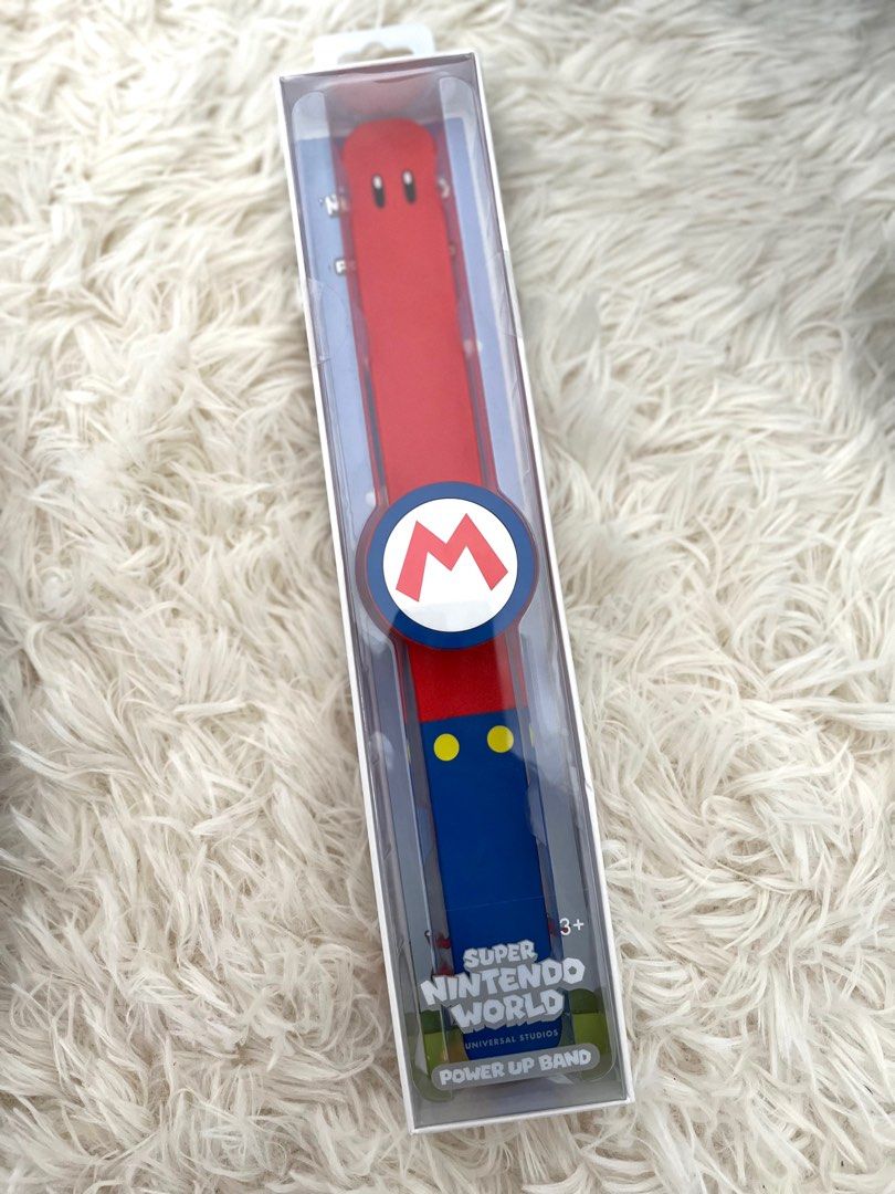 Mario Power-Up Band from Super Nintendo World, Video Gaming, Video ...