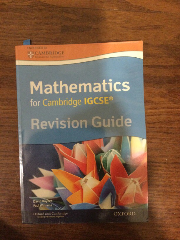 Mathematics IGCSE Revision Guide - Oxford 0580, Hobbies & Toys, Books ...