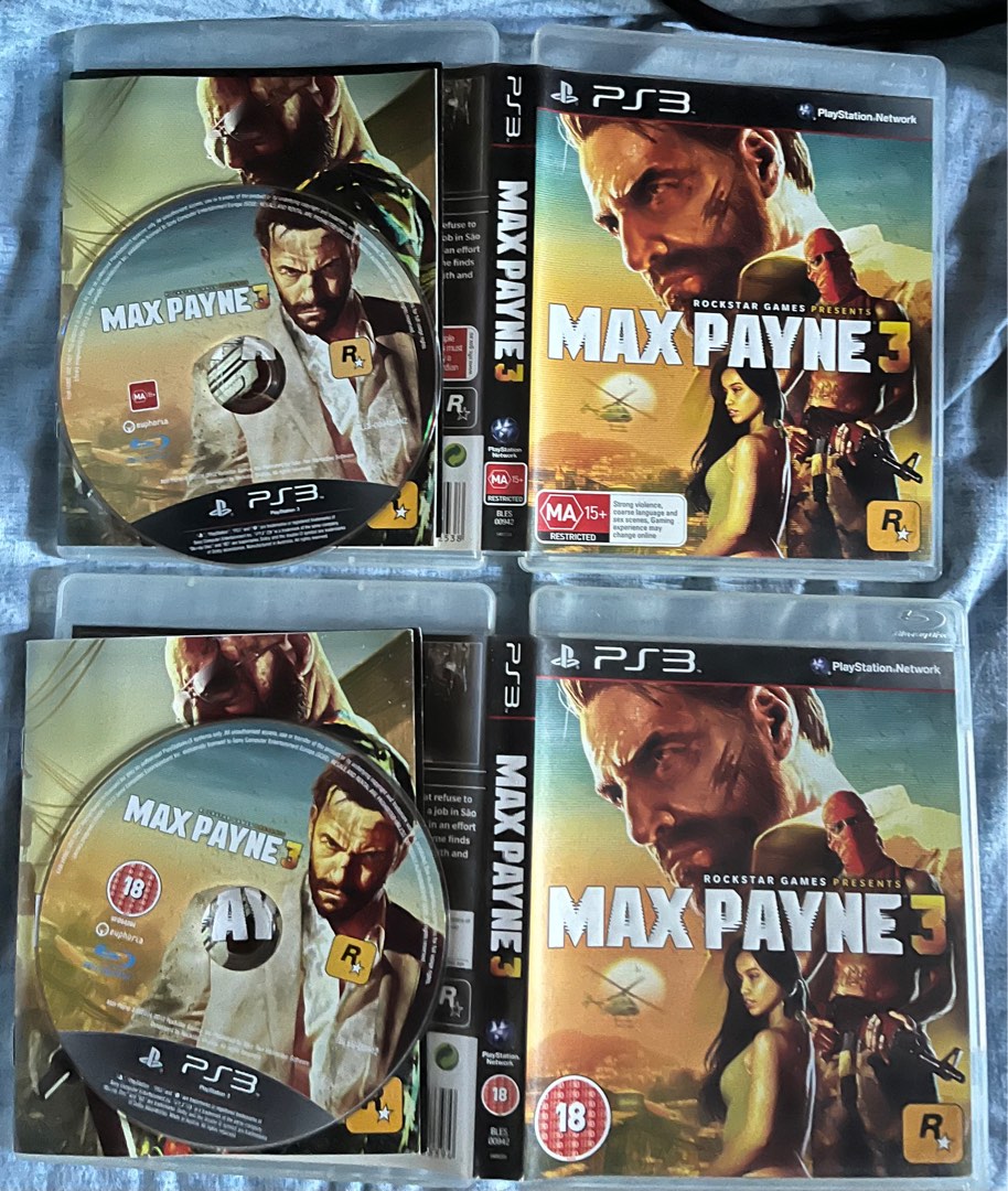 MAX PAYNE 3 PS3 GAMES, Video Gaming, Video Games, PlayStation on Carousell