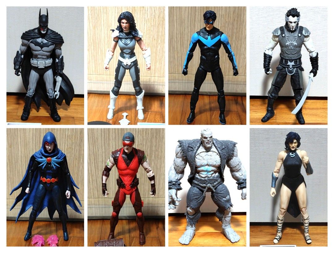 McFarlane DC Arsenal, Batman, Donna Troy, Nightwing, Ra's Al Ghul ...