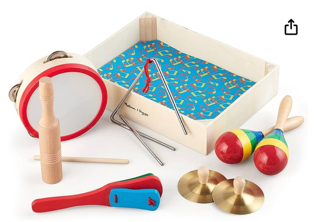 Melissa & Doug percussion set, Babies & Kids, Infant Playtime on Carousell