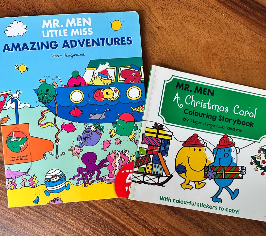 Mr Men Lift the flap book (board book), Hobbies & Toys, Books ...
