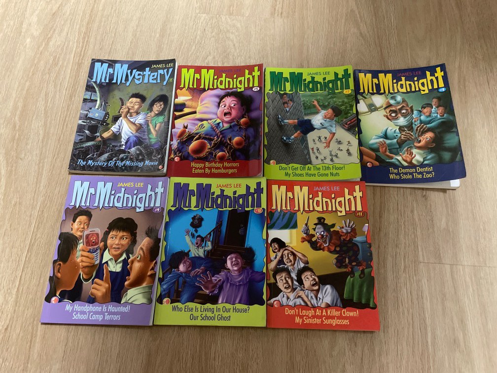 Mr Midnight/Mr Mystery Books by James Lee, Hobbies & Toys, Books ...