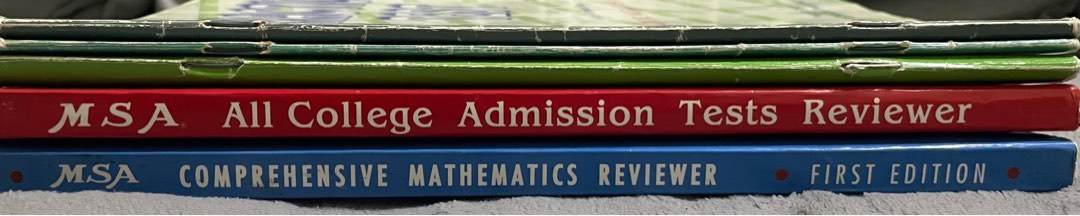 MSA college reviewers bundle, Hobbies & Toys, Books & Magazines ...