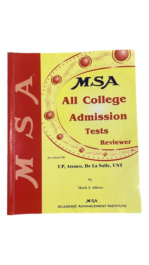 MSA college reviewers bundle, Hobbies & Toys, Books & Magazines ...