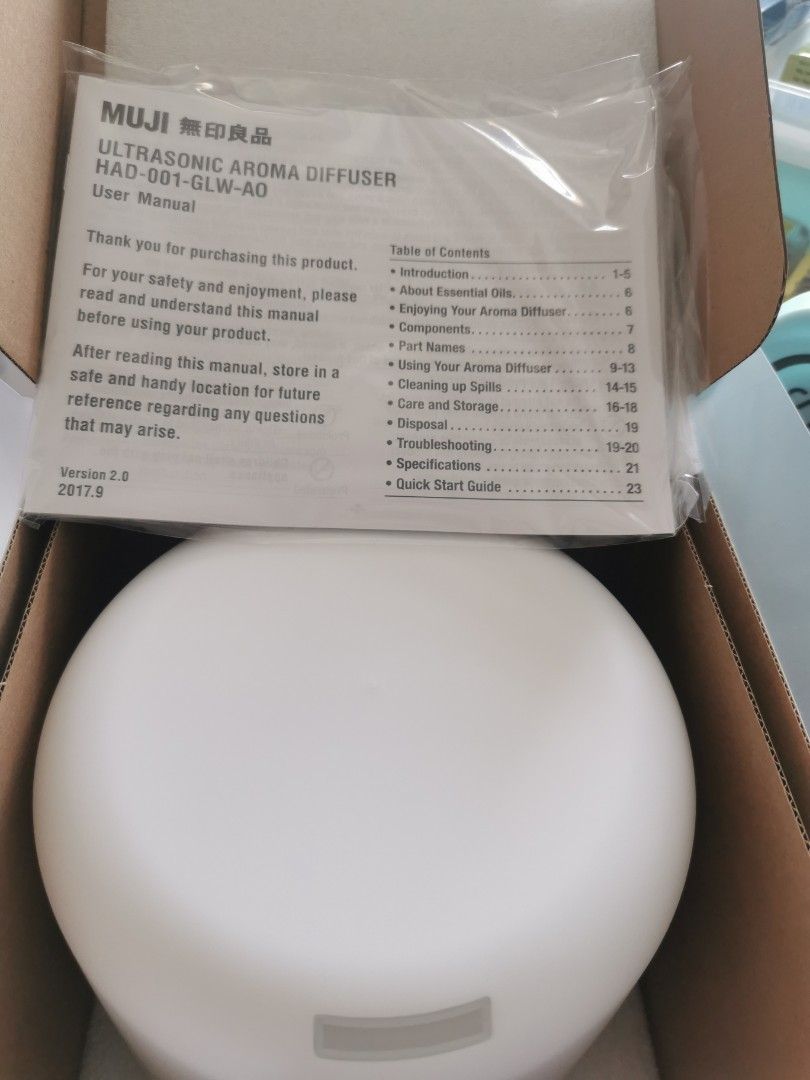 Muji Aroma Diffuser, Furniture & Home Living, Home Fragrance on Carousell