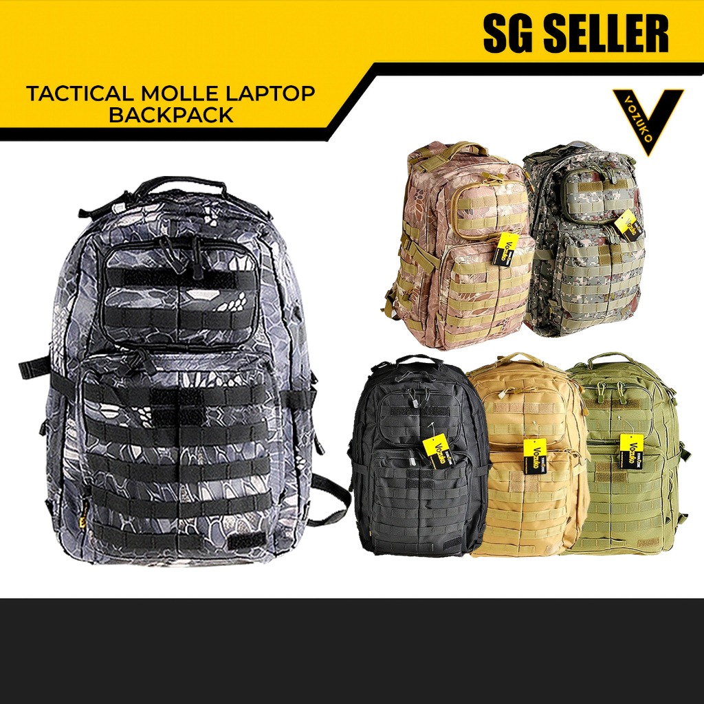 Multi Purpose Army Assault Molle Tactical Backpack, Men's Fashion, Bags ...
