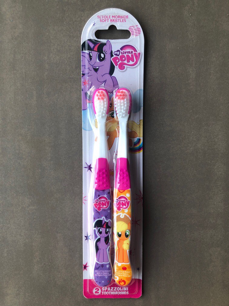 My Little Pony toothbrushes and Gum toothbrush for baby teeth, Beauty ...