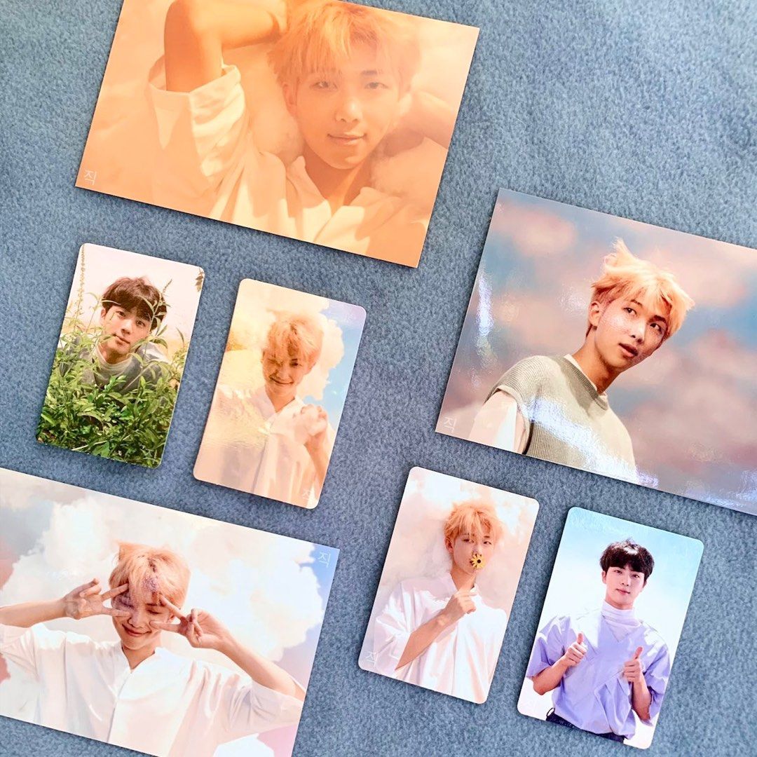 namjin her o concept cloud set (bts namjoon rm seokjin jin love yourself ly memo 2017 oneul live ...