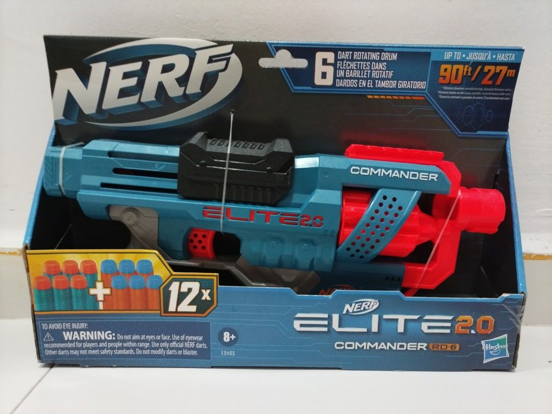 Nerf Gun Elite 2.0 Commander RD-6, Hobbies & Toys, Toys & Games on ...