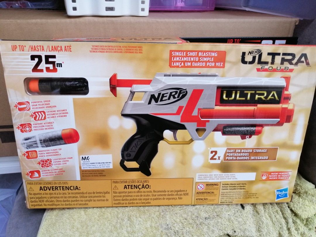 Nerf Ultra Four Ultra 4 dart Blaster original, Hobbies & Toys, Toys ...