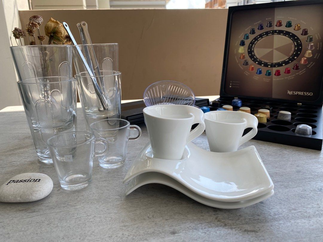 Nespresso SET !!, Furniture & Home Living, Kitchenware & Tableware ...