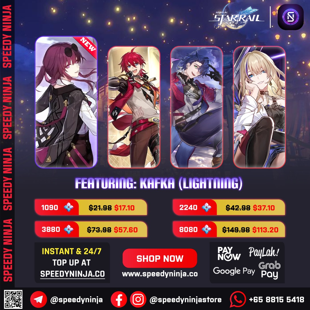 Nessun Dorma: Ft. Kafka (Nihility: Lightning) | Honkai: Star Rail Oneiric Shard Top Up, Video ...