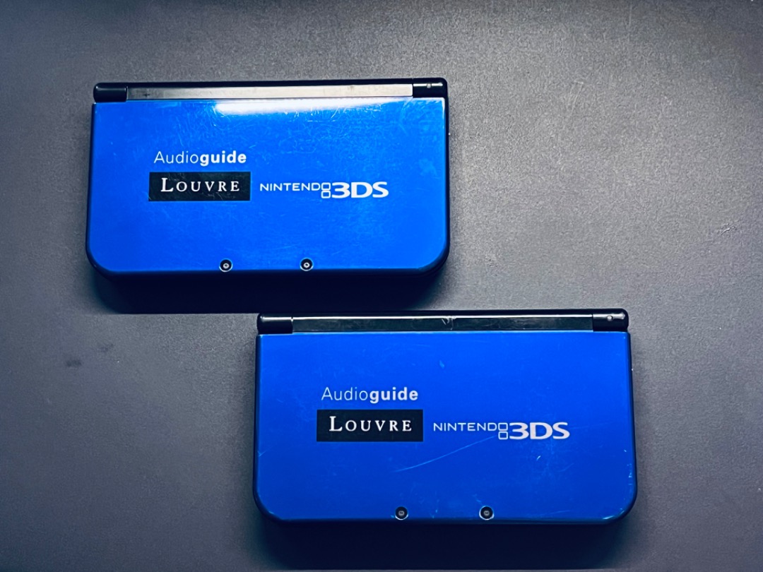 Nintendo 任天堂 New 3DS XL LOUVRE MUSEUM Special Limited HOLY GRAIL ...