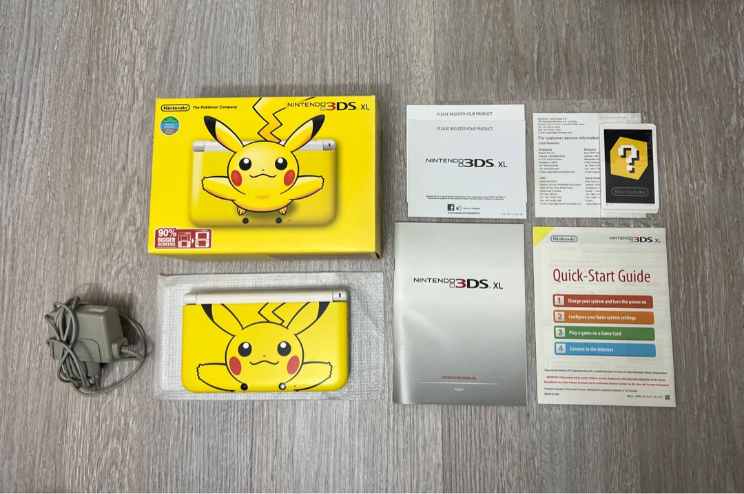 Nintendo 3DS XL Pikachu Edition Local, Hobbies & Toys, Toys & Games on ...