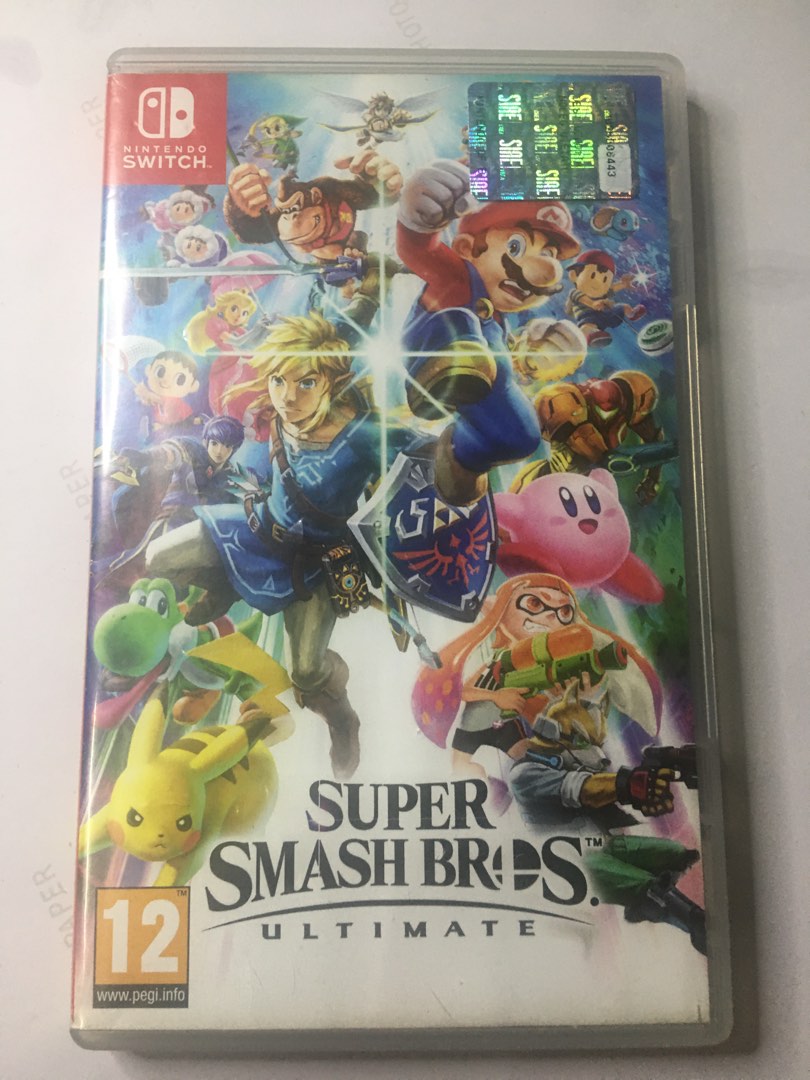 Nintendo switch game Super Smash Bros ultimate, Video Gaming, Video ...