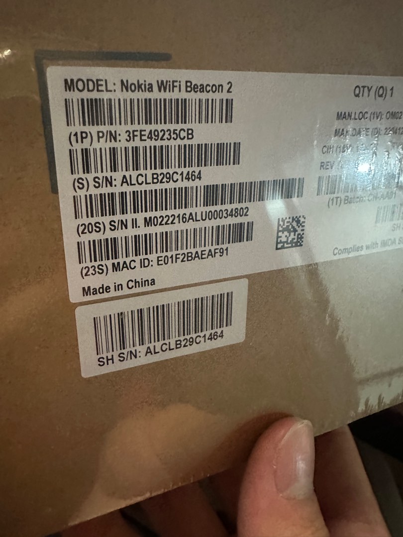 Nokia wifi beacon, Computers & Tech, Parts & Accessories, Networking on Carousell