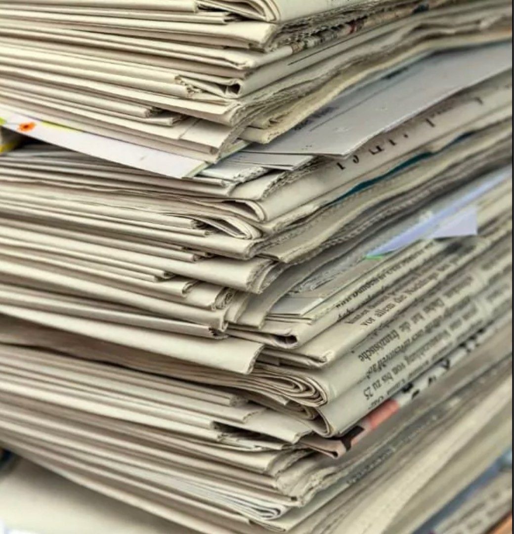 Old newspaper for sale ($1.50/kg), Everything Else on Carousell