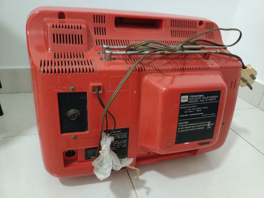 1960 Old Toshiba TV (Only for display), TV & Home Appliances, TV ...