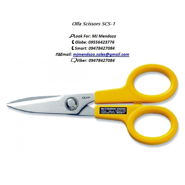 Olfa Scissors SCS-1, Commercial & Industrial, Industrial Equipment on Carousell