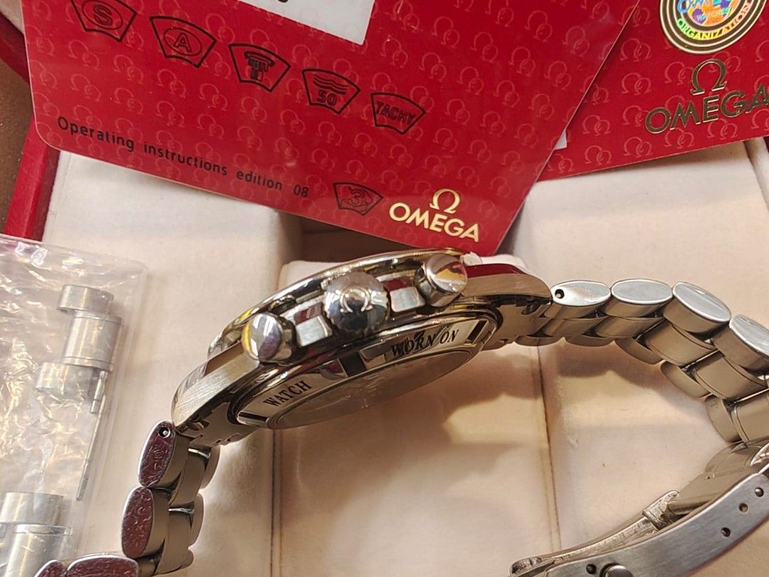 Omega Speedmaster Chocolate brown 1863, Luxury, Watches on Carousell