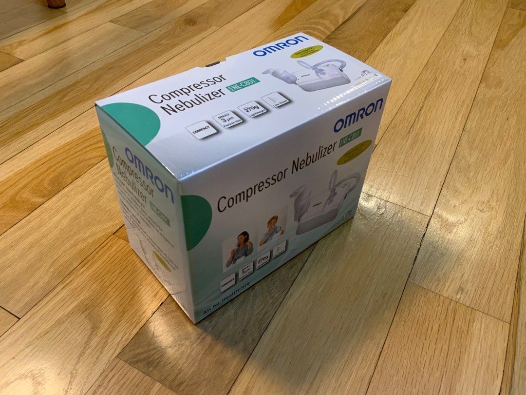 OMRON COMPRESSOR NEBULIZER NE-C801, Health & Nutrition, Medical ...
