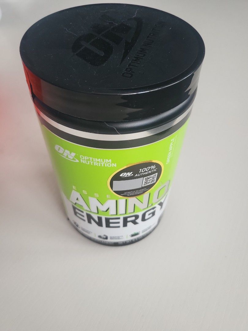 ON Amino green apple, Health & Nutrition, Health Supplements, Sports ...