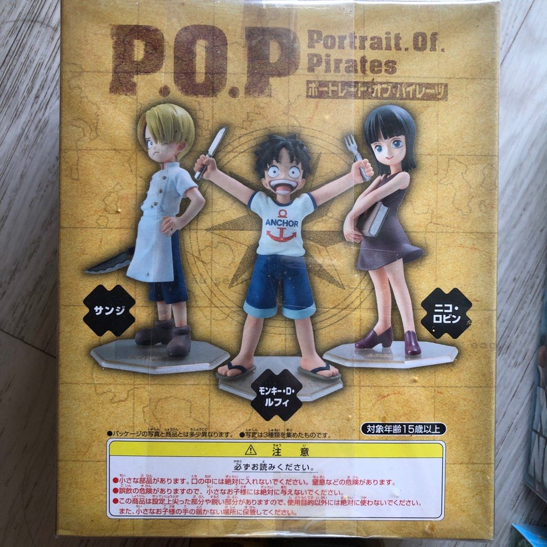 ONE PIECE POP MILD CHIBI LUFFY SANJI NICO ROBIN NAMI NOJIKO ZORO SET OF ...