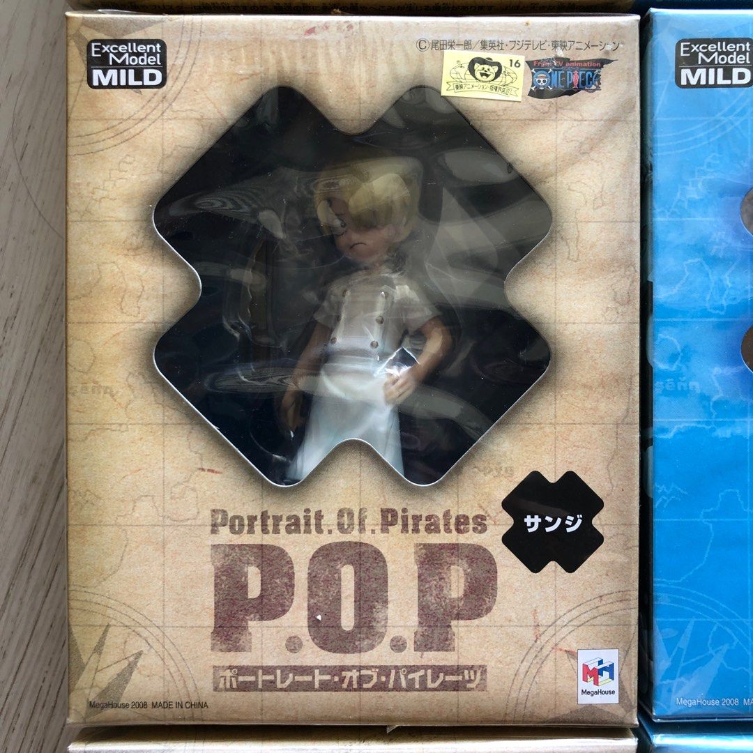 ONE PIECE POP MILD CHIBI LUFFY SANJI NICO ROBIN NAMI NOJIKO ZORO SET OF ...