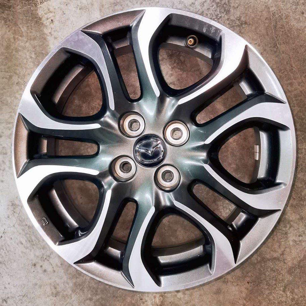 Ori Mazda 2 Rim (Made by Enkei) 16 Inch*5.5J, Auto Accessories on Carousell