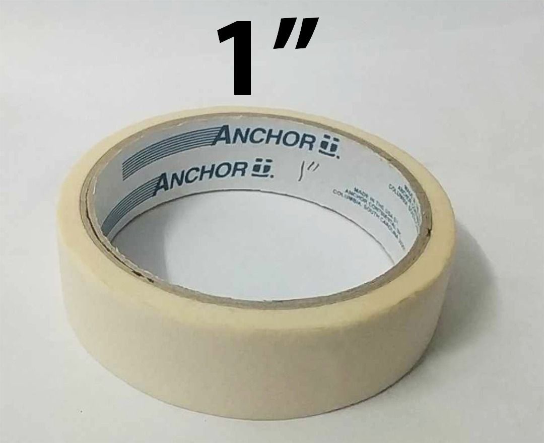 ORIGINAL ANCHOR MASKING TAPE 1" X 20 METERS ...