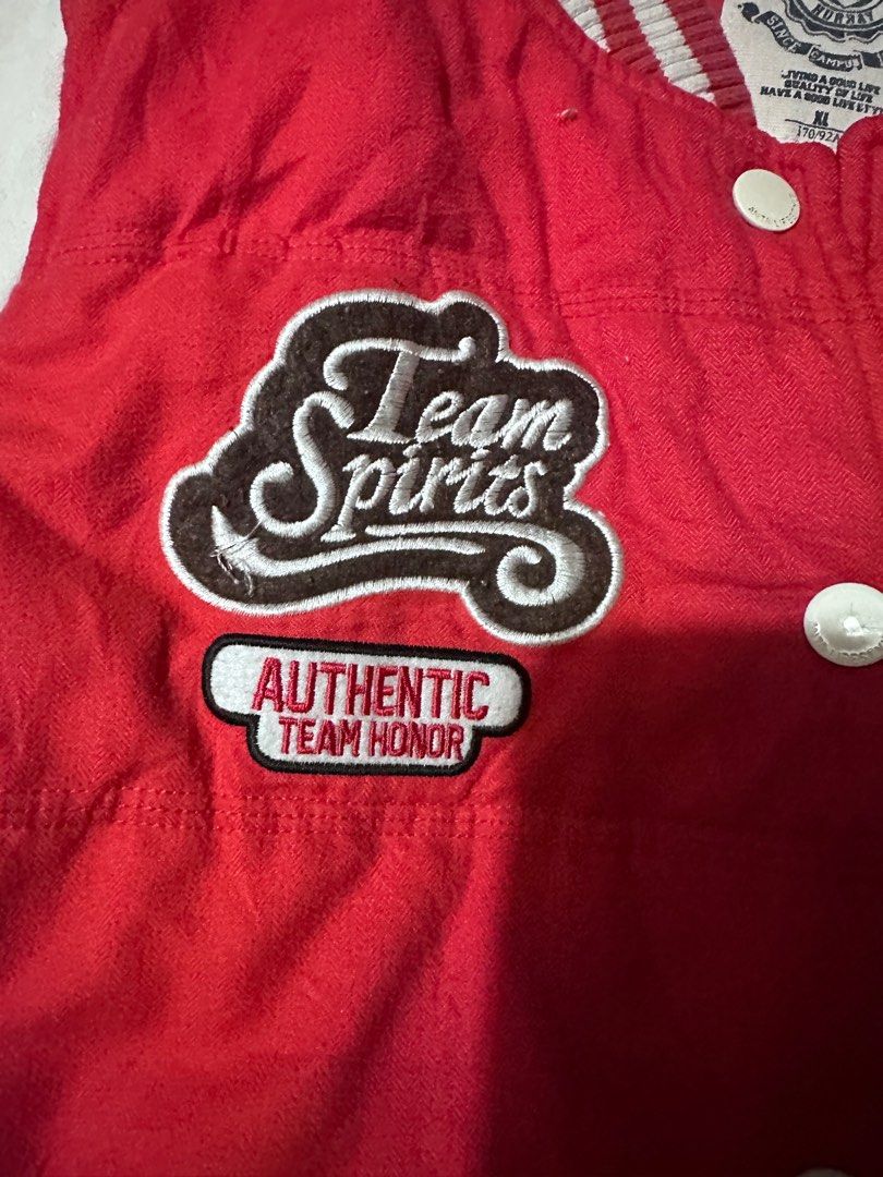 Original Anta Varsity Jacket on Carousell