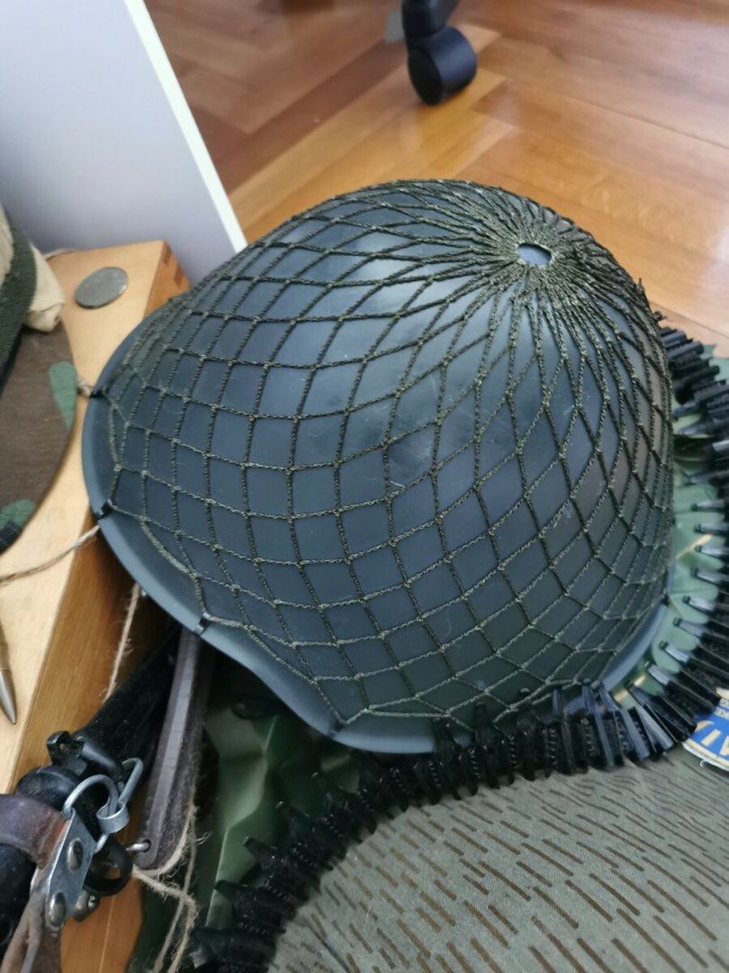 Original East German M56 Helmet with 3 covers lot, Hobbies & Toys ...