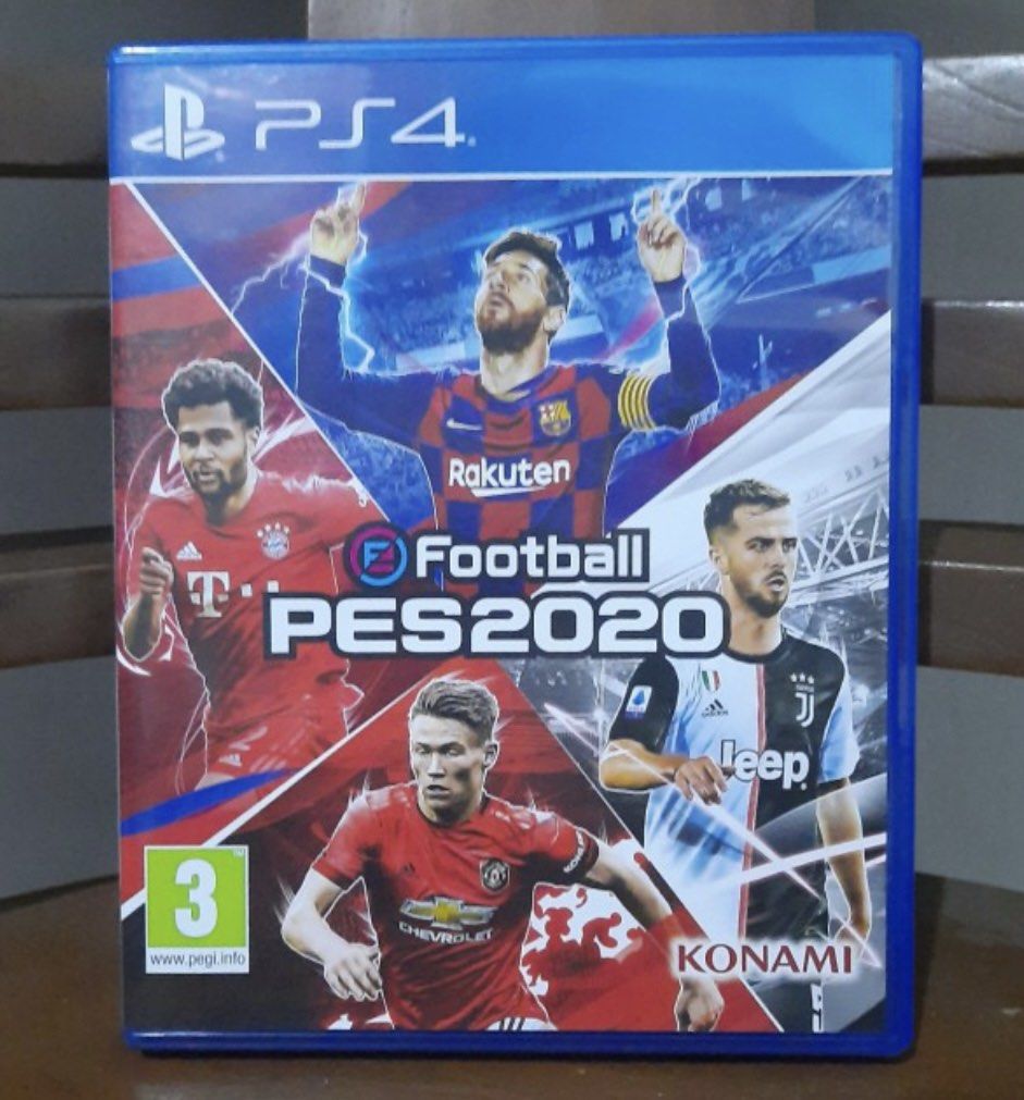 PES 2020 PS4 eFootball Sony Playstation 4 Original Authentic 100% PES 20 e Football Kaset PS 4 ...