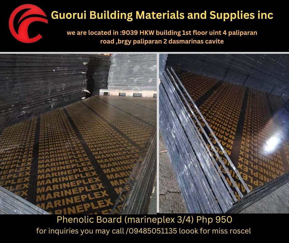 Phenolic Board (marineplex 3/4), Commercial & Industrial, Construction ...