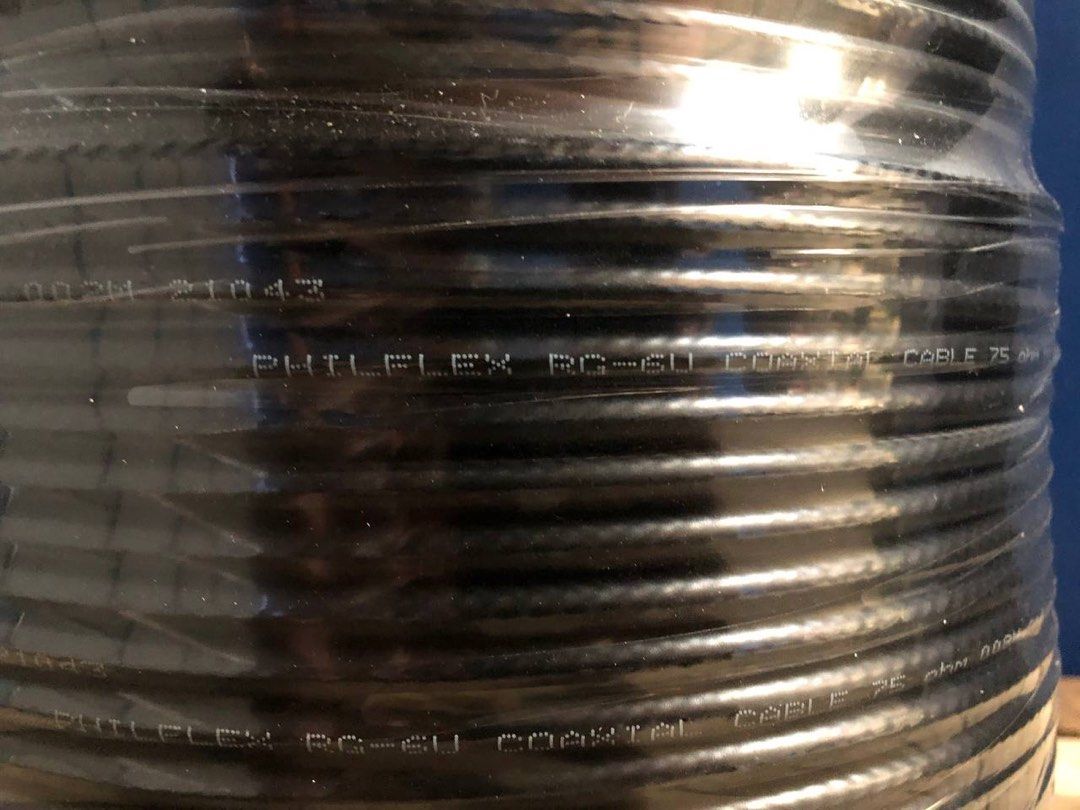 Philflex Rg6/Rg6 Siamese Coaxial Cable on Carousell