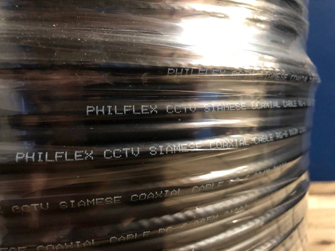 Philflex Rg6/Rg6 Siamese Coaxial Cable on Carousell