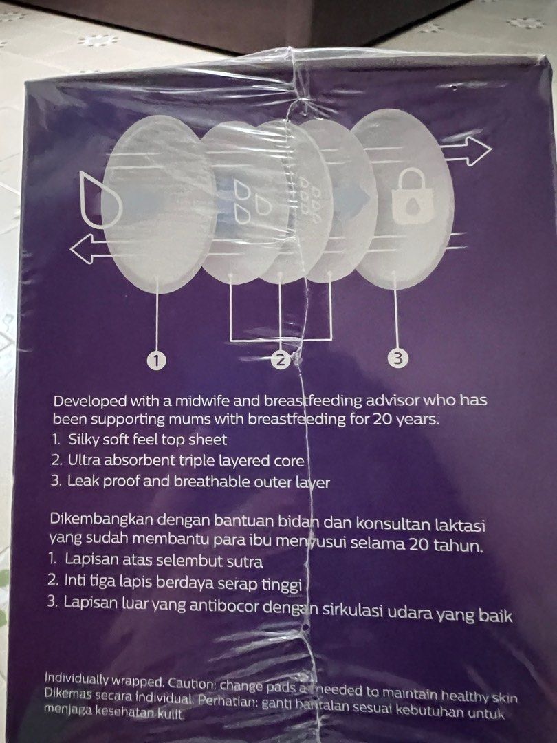 Philips avent disposable breast pads, Babies & Kids, Nursing & Feeding, Breastfeeding & Bottle ...