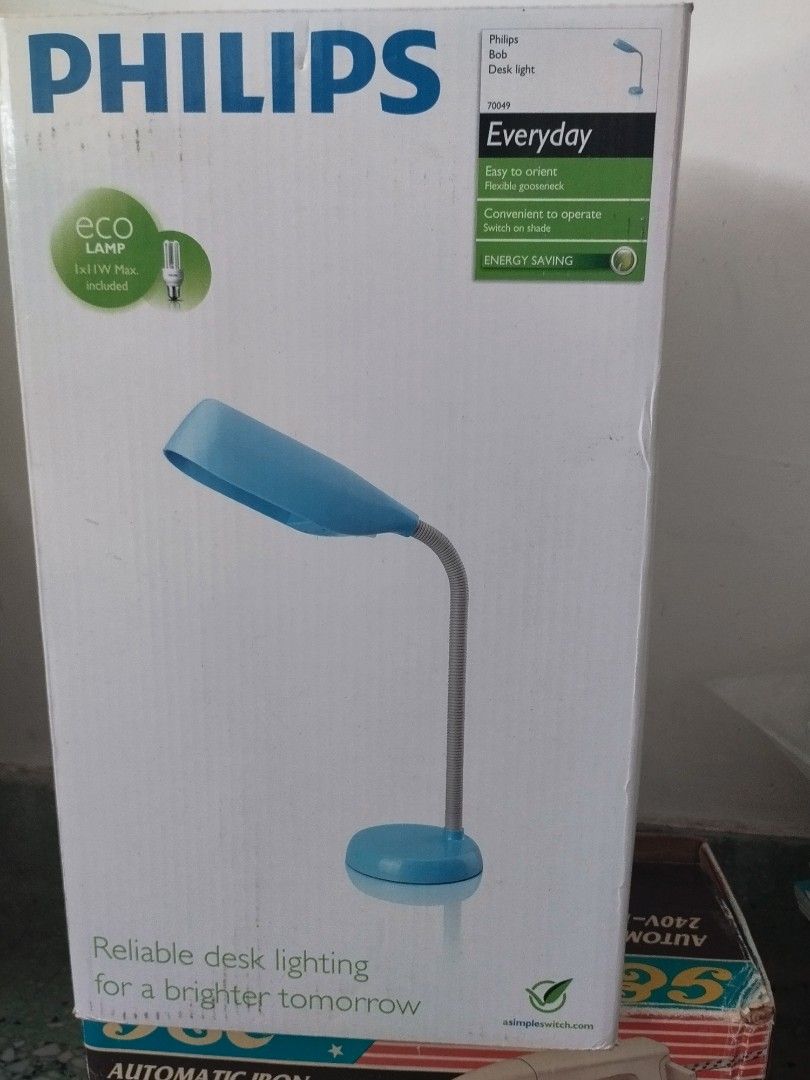 Philips desk lamp, Furniture & Home Living, Lighting & Fans, Lighting ...