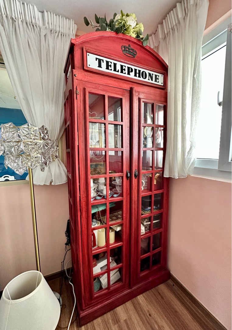 Phone booth Cabinet, Furniture & Home Living, Furniture, Shelves ...