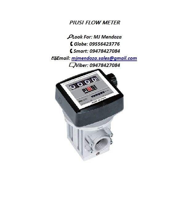 PIUSI FLOW METER on Carousell