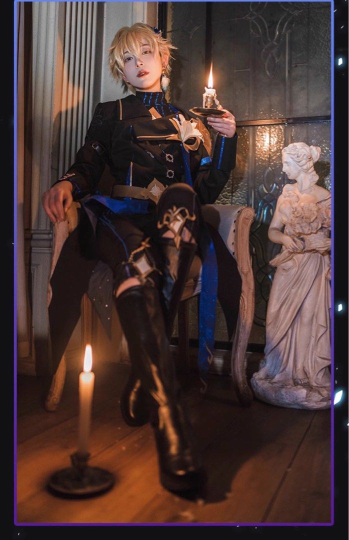 [PO] Aether Abyss Prince Traveler Cosplay Genshin Impact, Hobbies ...